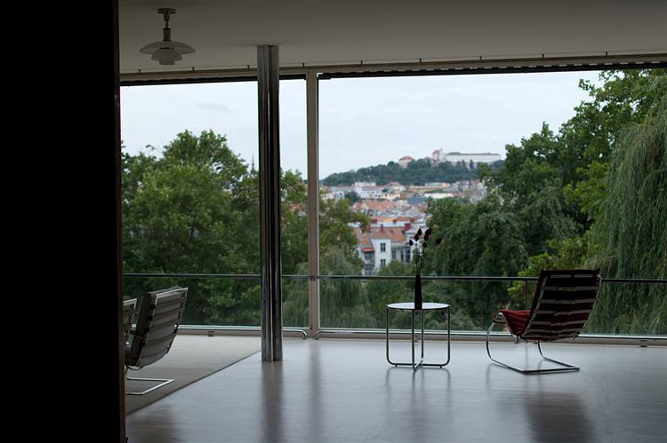 Villa Tugendhat, Brno, 1928 - 1930 - Ludwig Mies van der Rohe - WikiArt.org