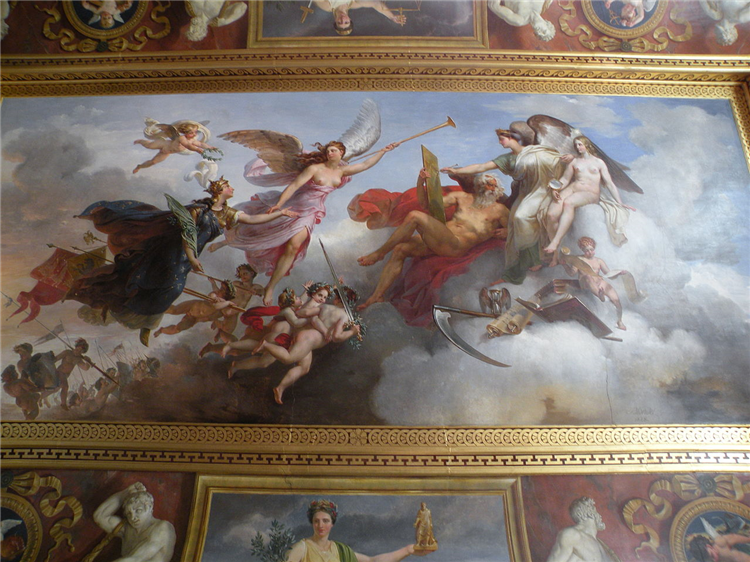 France victorious at Bouvines, 1828 - Merry Joseph Blondel - WikiArt.org