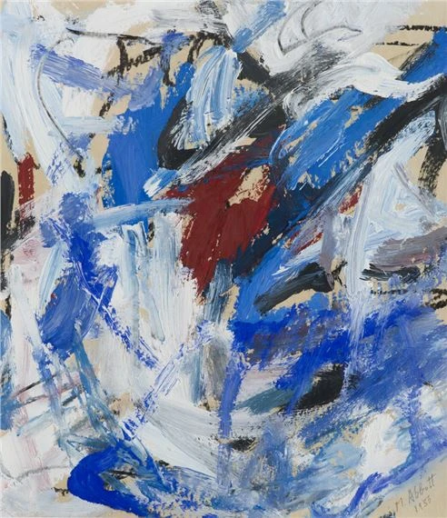 Abstrakter Expressionismus, 1956 - Mary Abbott - WikiArt.org