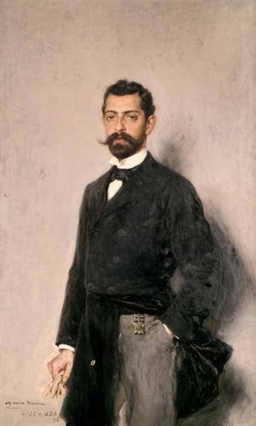 Portrait of Benedetto Marina, 1895 - Umberto Veruda - WikiArt.org