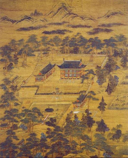 Kyujanggak, 1776 - Kim Hong-do - WikiArt.org