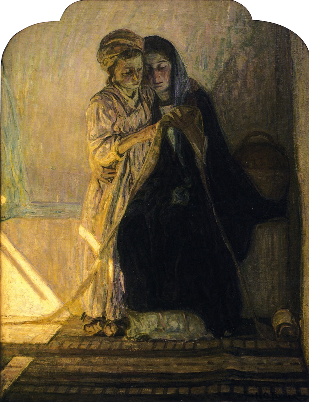 Christ Learning to Read, 1914 - Henry Ossawa Tanner - WikiArt.org