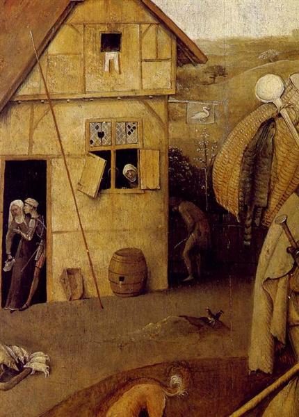The wayfarer, c.1500 - Hieronymus Bosch - WikiArt.org