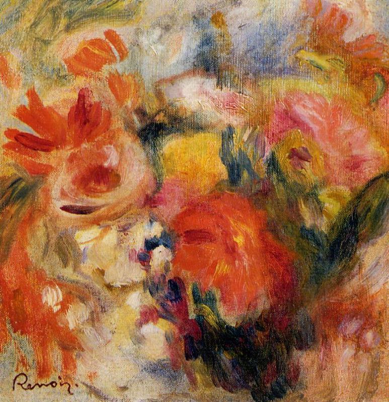 Flower Study, 1913 - Pierre-Auguste Renoir - WikiArt.org