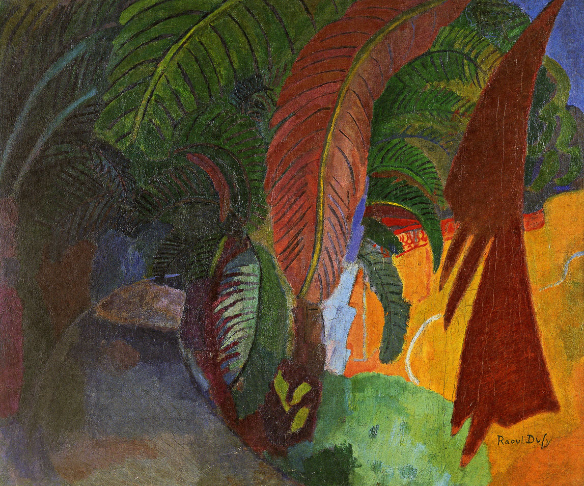 Palm Trees At Martigues (Homage To Gauguin), 1910 - Raoul Dufy ...